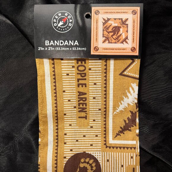 Open Road Brands | Accessories | Bigfoot Bandana Sasquatch I Believe ...